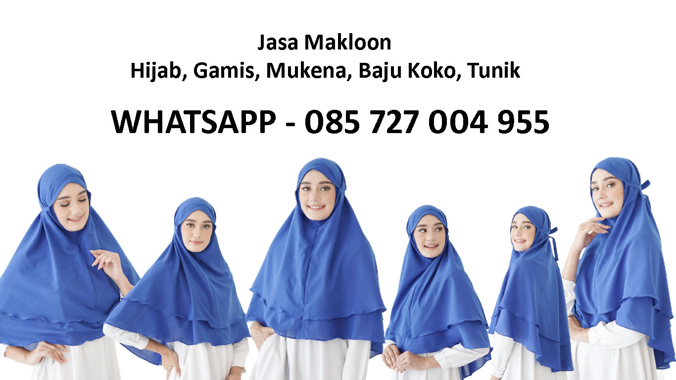 Jasa Makloon Hijab Terpercaya untuk Brand Sendiri, MOQ Mulai 30 pcs ...